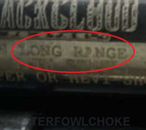 What does LR mean on a choke tube? - WaterfowlChoke