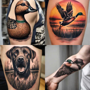 20 Duck Hunting Tattoo Ideas: Inspiration for Your Next Ink ...